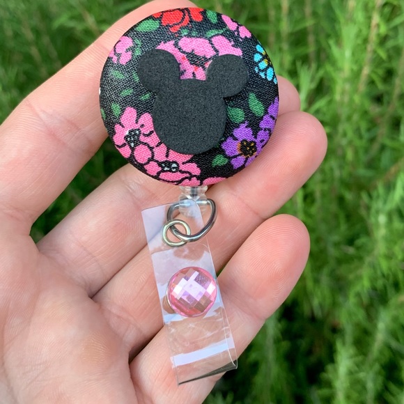 Accessories | Minnie Mouse Badge Holder | Poshmark